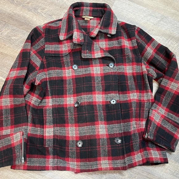 Woolrich | Jackets & Coats | Vintage Woolrich Plaid Wool Coat | Poshmark